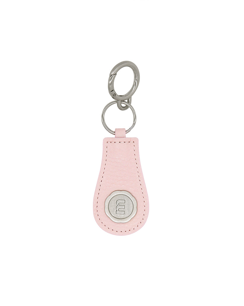 M Silver Logo Keyring – minitmute.jp